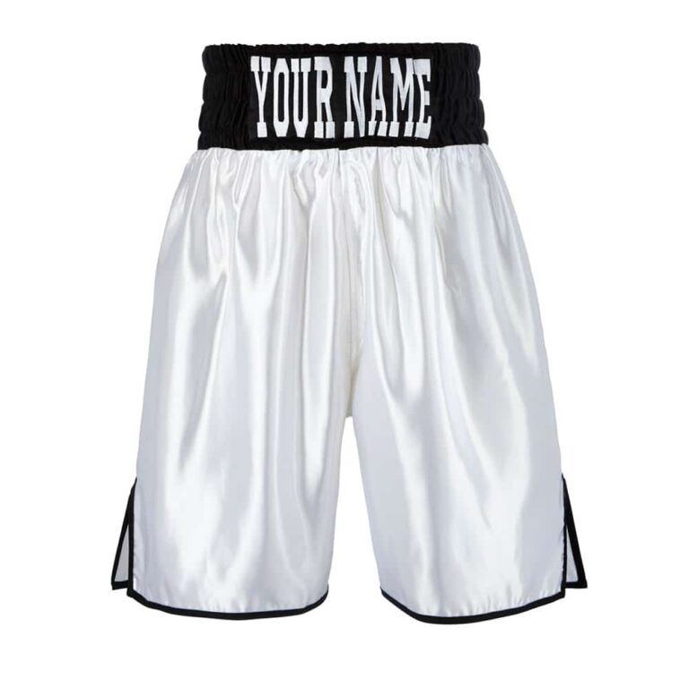 Hagler Classic Satin Boxing Shorts | Suzi Wong Creations Ltd