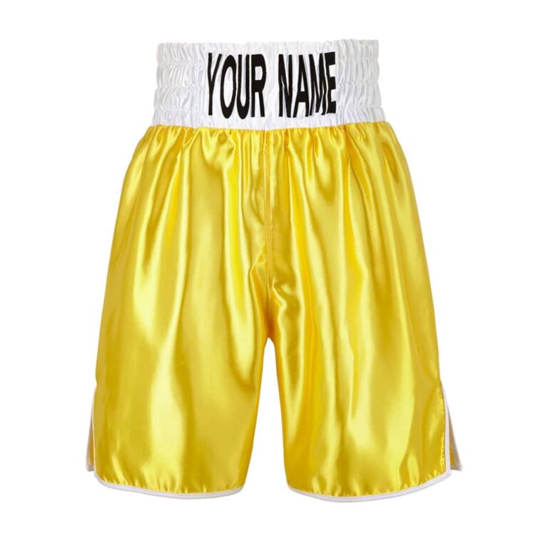 Hagler Classic Satin Boxing Shorts | Suzi Wong Creations Ltd