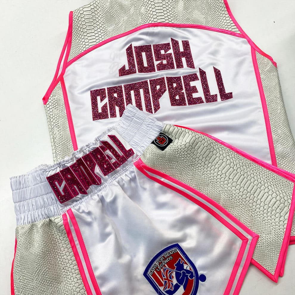 Josh Campbell's Satin and Snake Combination Gladiator Kit With Vibrant ...